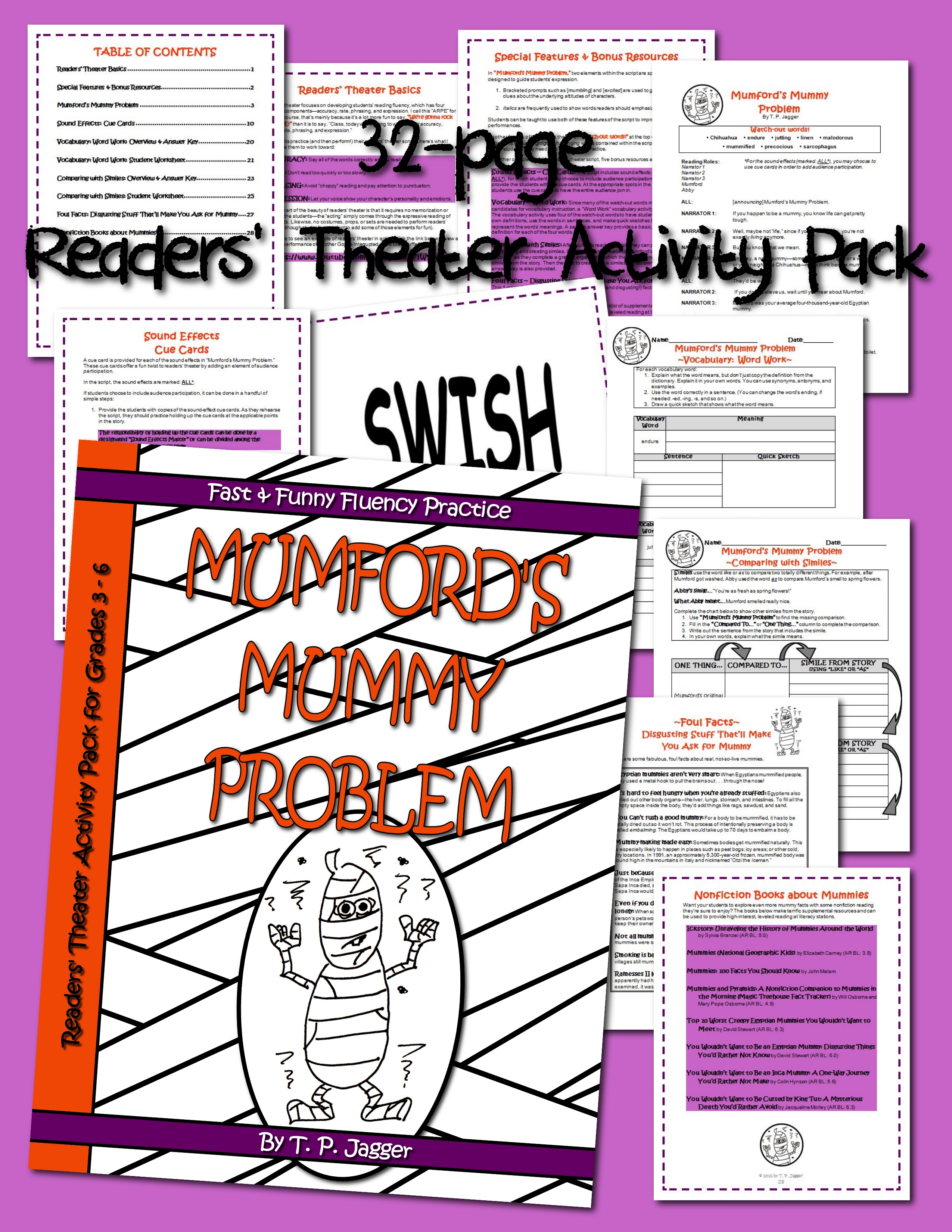 Mummy Readers’ Theater | T. P. Jagger | Children's Author & Teacher